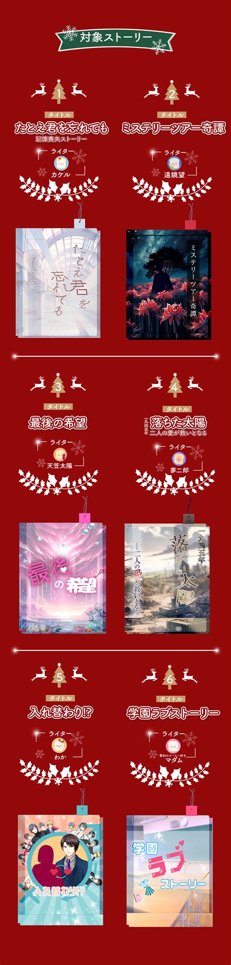 【チケット＆キュンwゲットのチャンス！】bestストーリー投票キャンペーン 職業、カレシ。