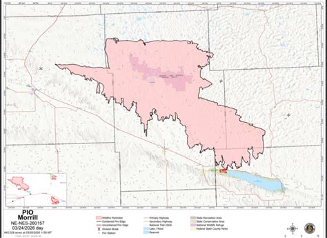 Cottonwood And Morrill Fires Update March 24 2026