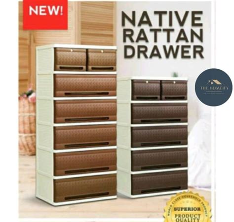 Native Rattan Drawer Lazada Ph