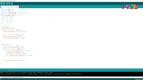 My Creative Engineering How To Use A Membrane Keypad 3x4 With Arduino Simple Serial Monitor