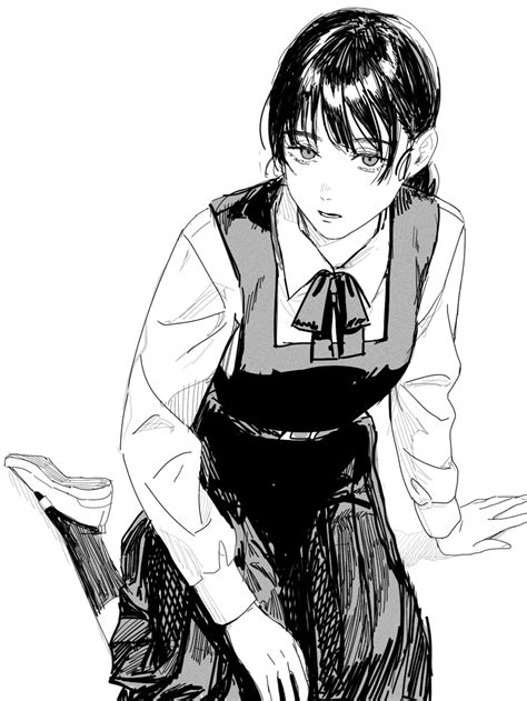 Mitaka Asa Chainsaw Man Drawn By Ikanyoikanikan Danbooru