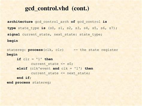 Ppt A Greatest Common Divisor Gcd Processor Powerpoint Presentation