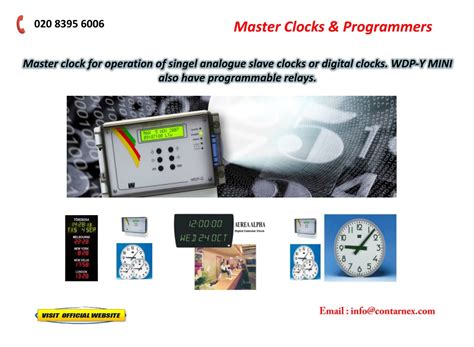 Ppt Master Clocks Systems And Programmers Powerpoint Presentation Free