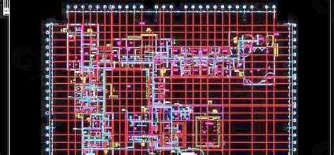 五星级酒店一层空调水管平面装饰装修素材免费下载 图片编号 2015280 六图网