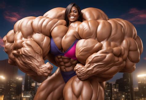 Proud Of Her Huge Biceps By Destinoinfinito On Deviantart