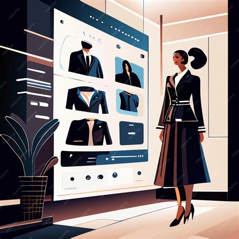 Premium Vector Craft A Visual Interface For The Previous Scans And Customizations Kiosk That