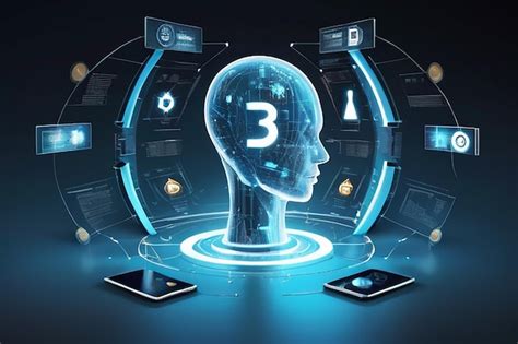 Premium Photo Digital Disruption Transformation Digitalization Innovation Technology 3d