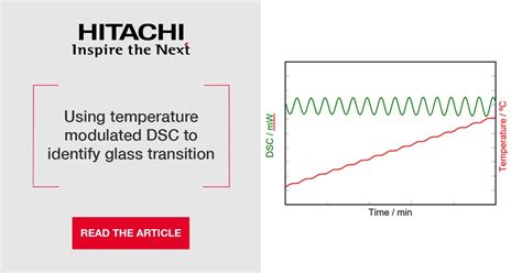 Sagar Mahamuni On Linkedin Temperature Modulated Dsc Thermal Analysis Hitachi High Tech