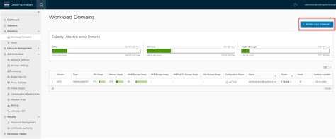 Vcf On Vcd 2 Workload Domain My Software Defined Datacenter