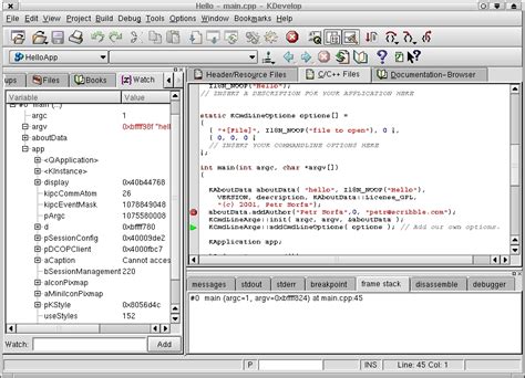 Kdevelop 14 Linux Journal