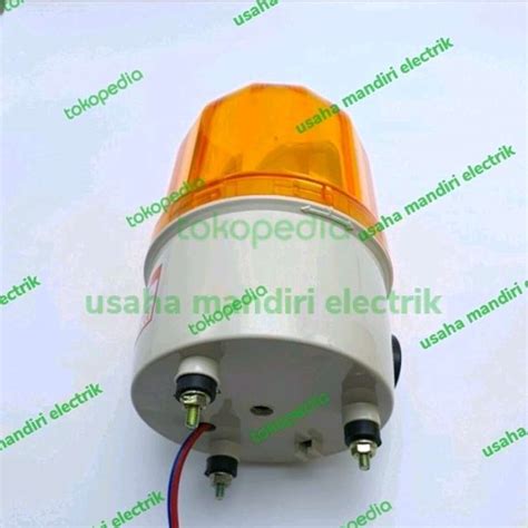 Jual Lampu Rotari Lte 1101 J Rotary Warning Light 220v Ac 10w Buzzer Di Seller Cuanz Store