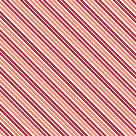Modern Abstract Simple Apple Red Color Daigonal Line Pattern Art