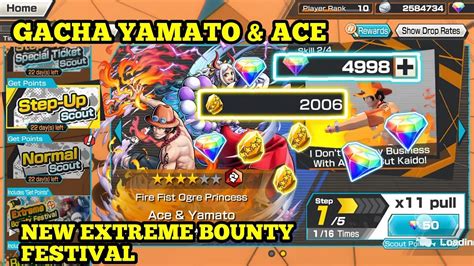 Gacha Yamato And Ace 2000 Gold Fragment🔥 Youtube