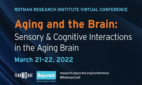 Aging And The Brain Sensory And Cognitive Interactions In The Aging Brain Healthy Aging Core
