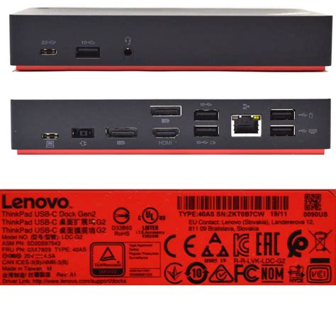 Thinkpad Usb C Dock Gen 2 Ldc G2 Idkmanager