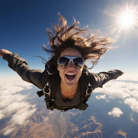 Premium Ai Image A Woman With Her Arms Up In The Air With Her Arms