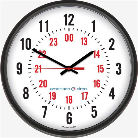 12 Atomic Wall Clock Battery Powered Black Plastic Dial 33