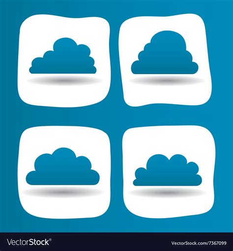 Web Hosting And Data Security Design Royalty Free Vector