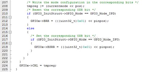 Stm32中的gpio Init 函数的分析 Pin Mask Csdn博客