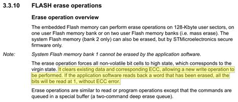 Stm32h7读flash出错 Ecc校验出错 Elmagnificos Blog