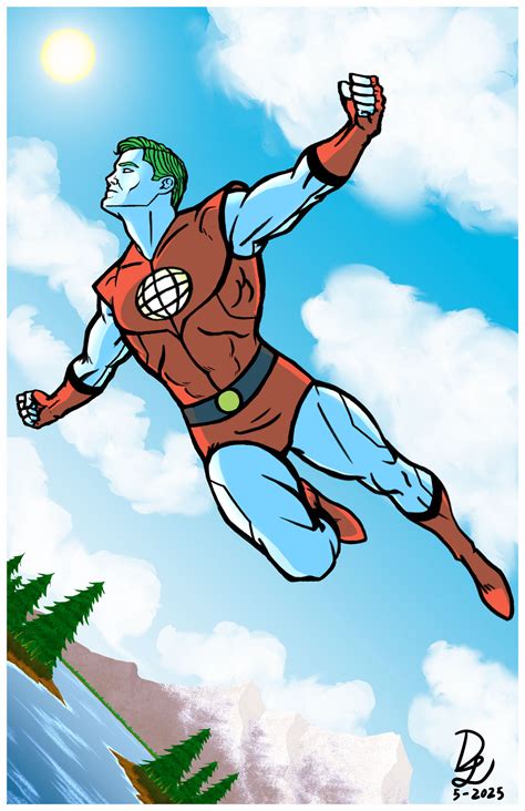 Captain Planet By Lightuniverseart On Deviantart