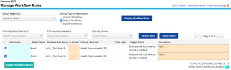 How To Delete Workflow Rules In Salesforce Bofc