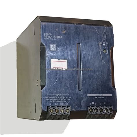 Omron S8vk T48024 24v 20a Single Output Ac To Dc Switching Power Supply P204 Star International