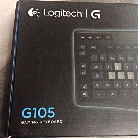 Gaming Keyboard Logitech G105 Computers And Tech Parts And Accessories