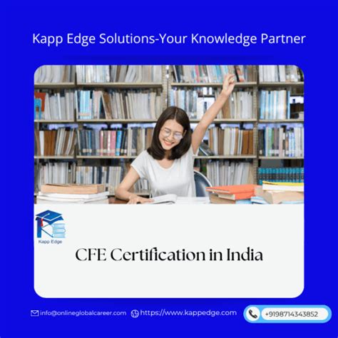 Cfe Certification In India Eligibility Fees And Scope Guide
