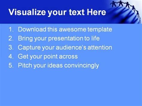 Paper Chain Unity Global Powerpoint Templates And Powerpoint