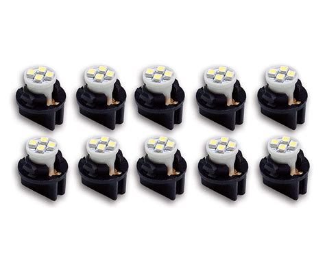 Led Wedge Arcade Pinball Machine Light Bulb 4smd T10 555 6 3v Bulb