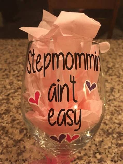 Gifts For Her Stepmom Stepmom Gift Personalized Wine Glass Etsy
