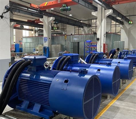 Three Phase Permanent Magnet Ac Motor For Screw Air Compressor