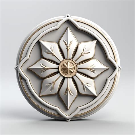 Premium Ai Image 3d Army Emblem Symbol