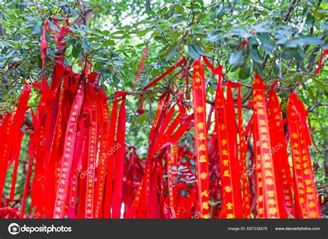 Zhuji Zhejiang Province China June 2023 Colorful Tibetan Prayer Flags Stock Editorial Photo