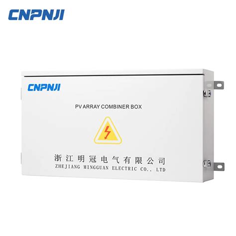 TUV CE DC PV Combiner Box 16 String Mingguan Electric Waterproof Solar Junction Box For Solar