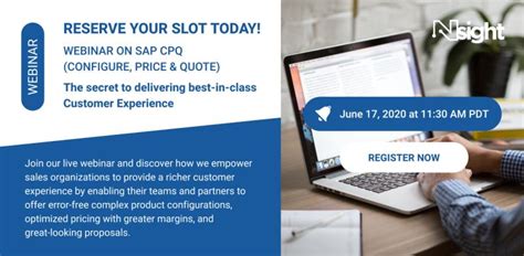 Dheeraj Kumar Ramasahayam On Linkedin Live Sap Cpq Webinar By Nsight