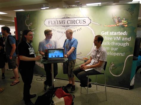 Flying Circus At EuroPython 2014 Gocept Blog Public Archive