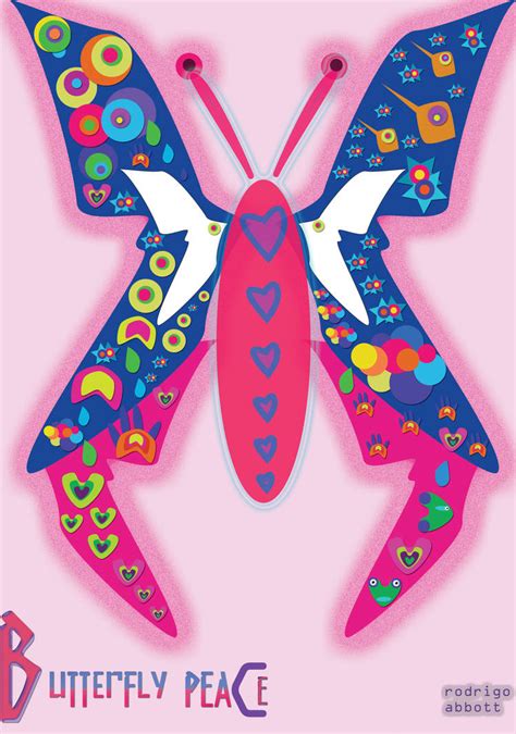 Peace Butterfly By Roabbott On Deviantart