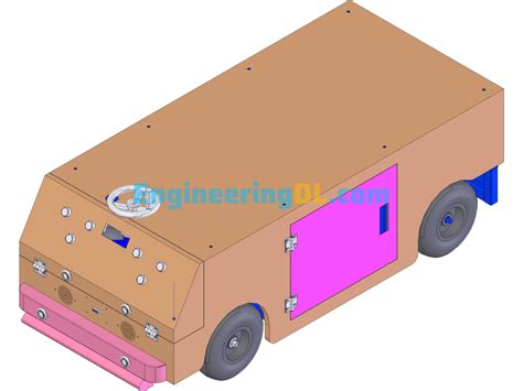 agv automatic guided vehicle solidworks engineeringdl free