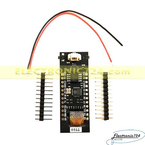 مشخصات، قیمت و خرید ماژول ttgo esp8266 with 0 91 oled