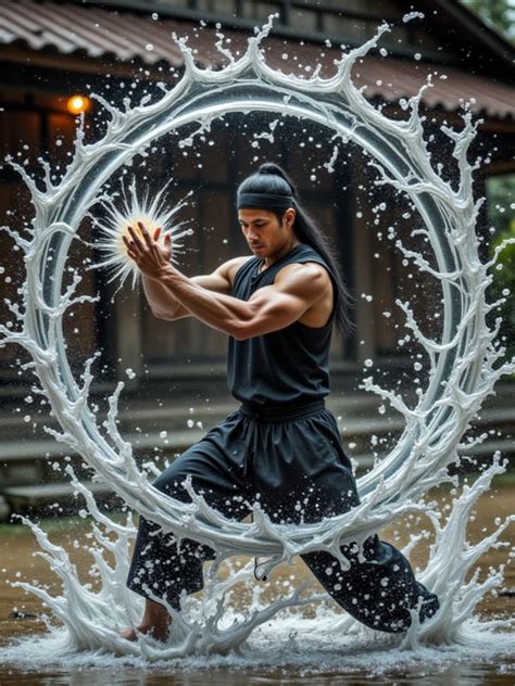 Aisilat Malay Man Warrior Water Effect V2 2024 12 07 024614 Flux