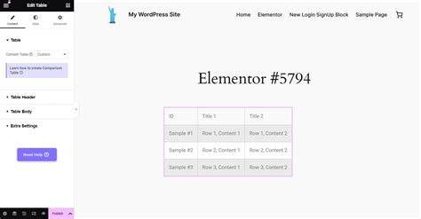 How To Create Comparison Table In Wordpress Easy Steps