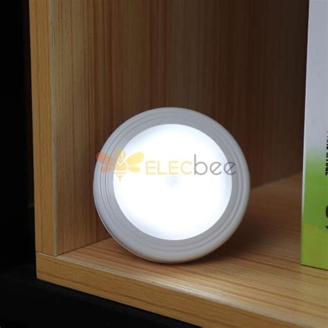 옷장 찬장 간선을 위한 인체 유도 램프 Led 통로 야간 조명 배터리 센서 빛