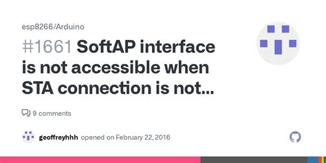 Softap Interface Is Not Accessible When Sta Connection Is Not