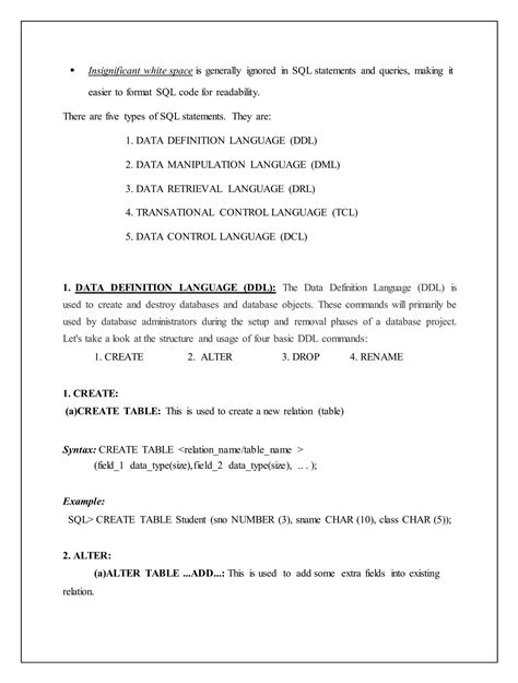 Database Management Lab Sql Queries Docx