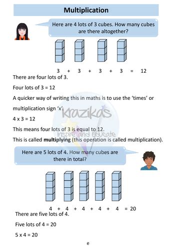 Multiplication Workbook Aqa Entry Level 2 Maths Teaching Resources