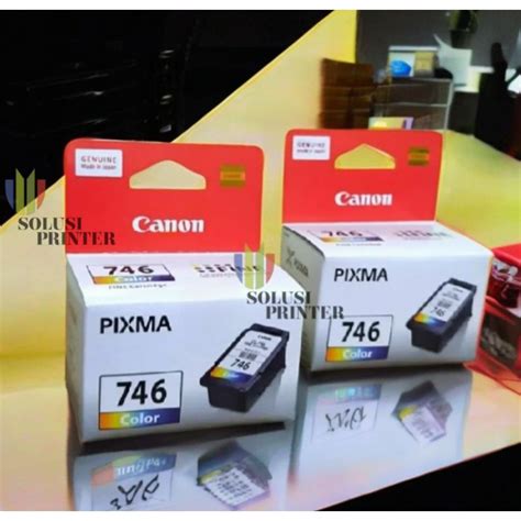 Jual Tinta Printer Canon 746 Colour Shopee Indonesia