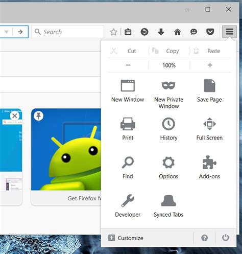 How To Hide Firefox Ui Elements And Settings From The Options And Add On