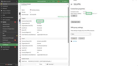 Troubleshooting Tip Ssl Vpn Certificate Issues Fr Fortinet Community